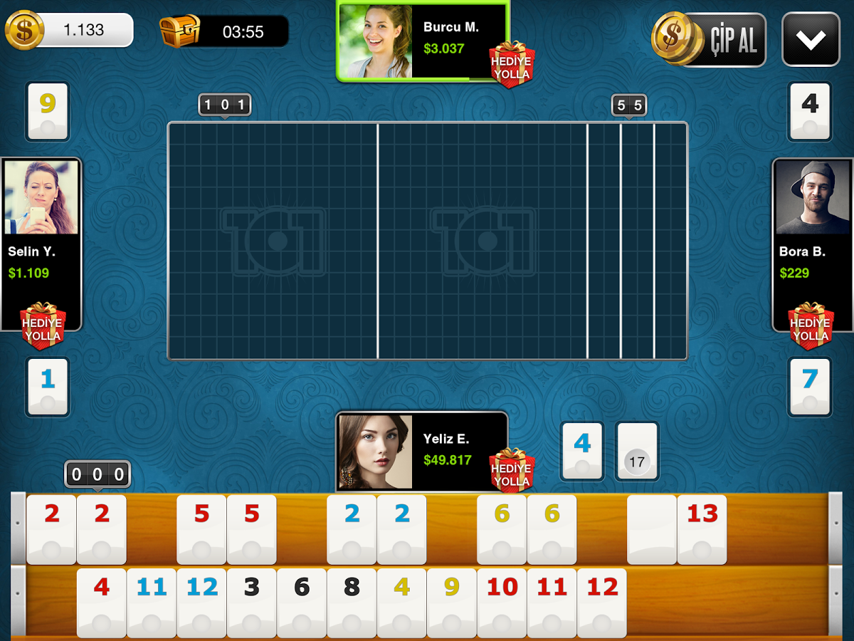 101 Yüzbir Okey Plus indir (Android) - Android İçin 101 Okey Oyunu