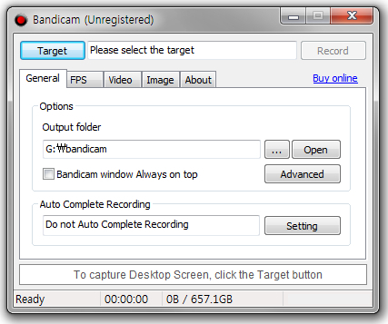 Bandicam indir - Oyun Ve Masaüstü İçin Ekrandan Video Kaydetme Aracı