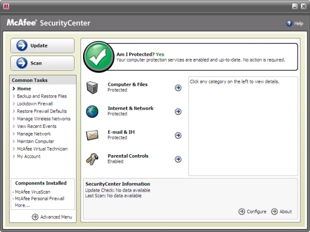 McAfee Virus Definitions İndir Son Sürüm