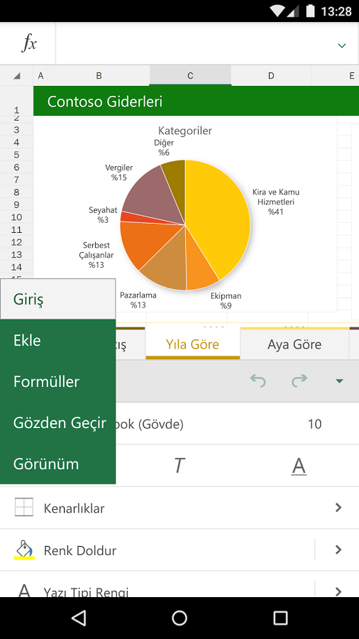 Microsoft Excel Indir Android Android Için Excel Uygulaması