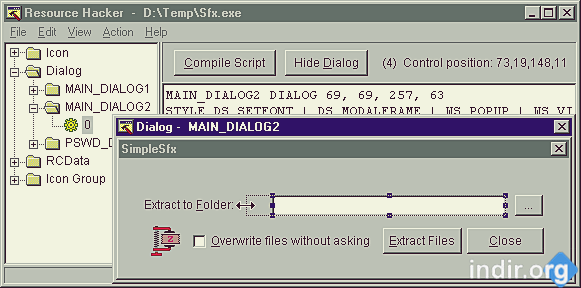 Resource Hacker indir - EXE Ve DLL Dosyası Düzenleme Programı