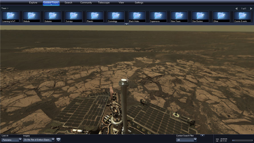 WorldWide Telescope indir - Microsoft Sanal Teleskop Programı